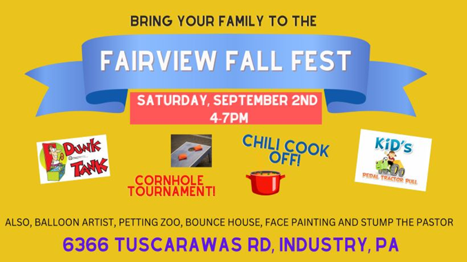 2023 Fairview Fall Fest - Fairview Church PCA 2023 Fairview Fall Fest - Fairview Church PCA