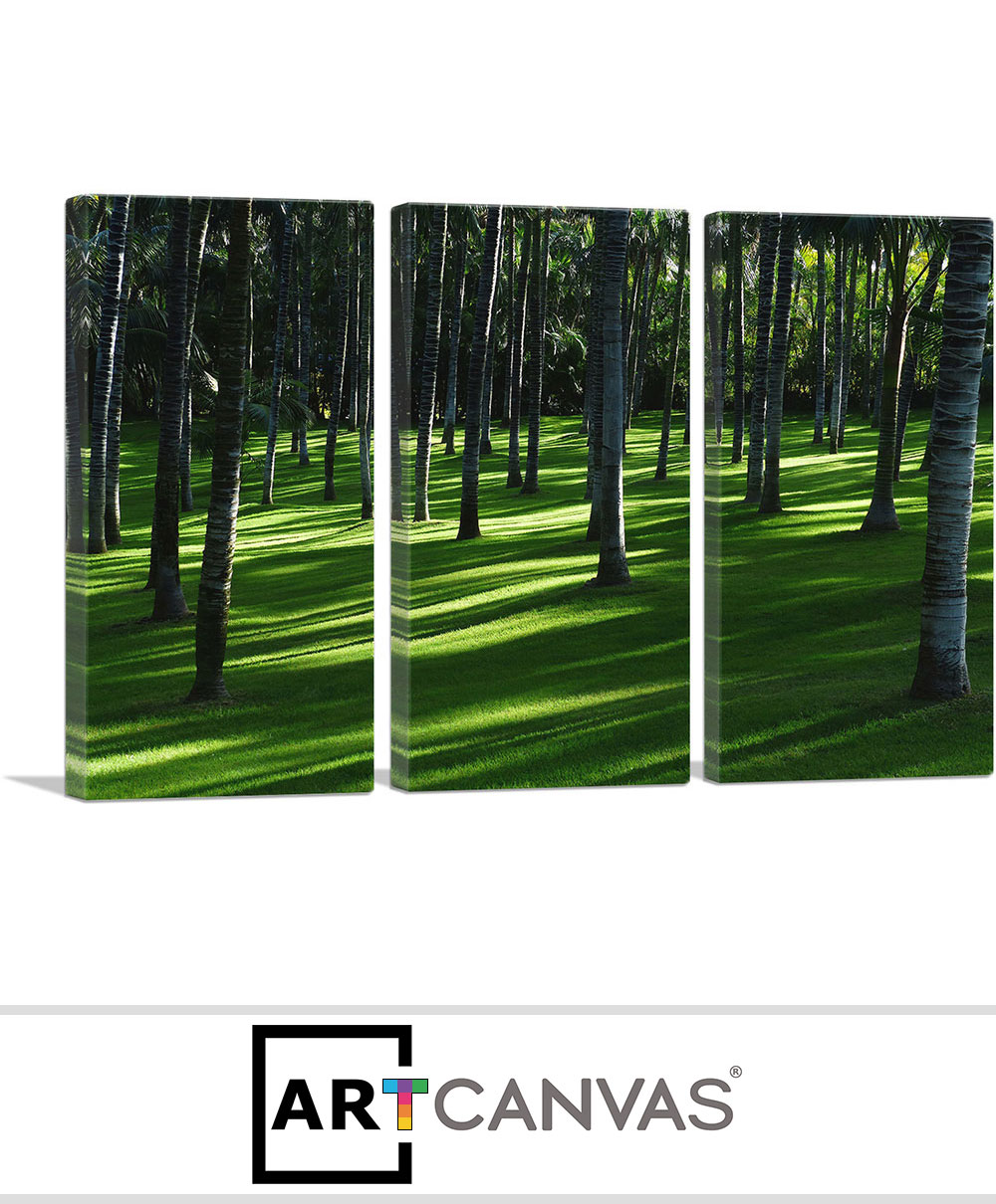 Exotic Forest Home Decor Rectangle Canvas Art Print for Sale ...