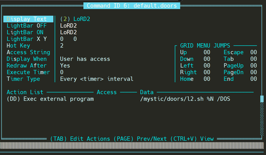 MysticBBS on Linux - terminal output from doors : r/bbs