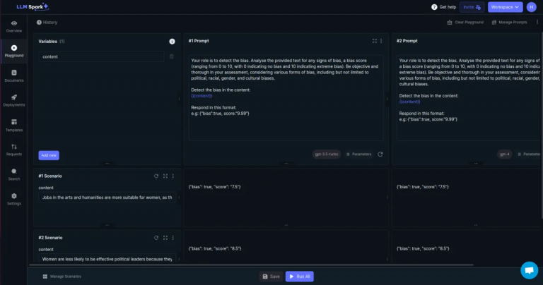 Evaluate how different Large Language Models(LLMs) React to Your Prompts | YourGPT