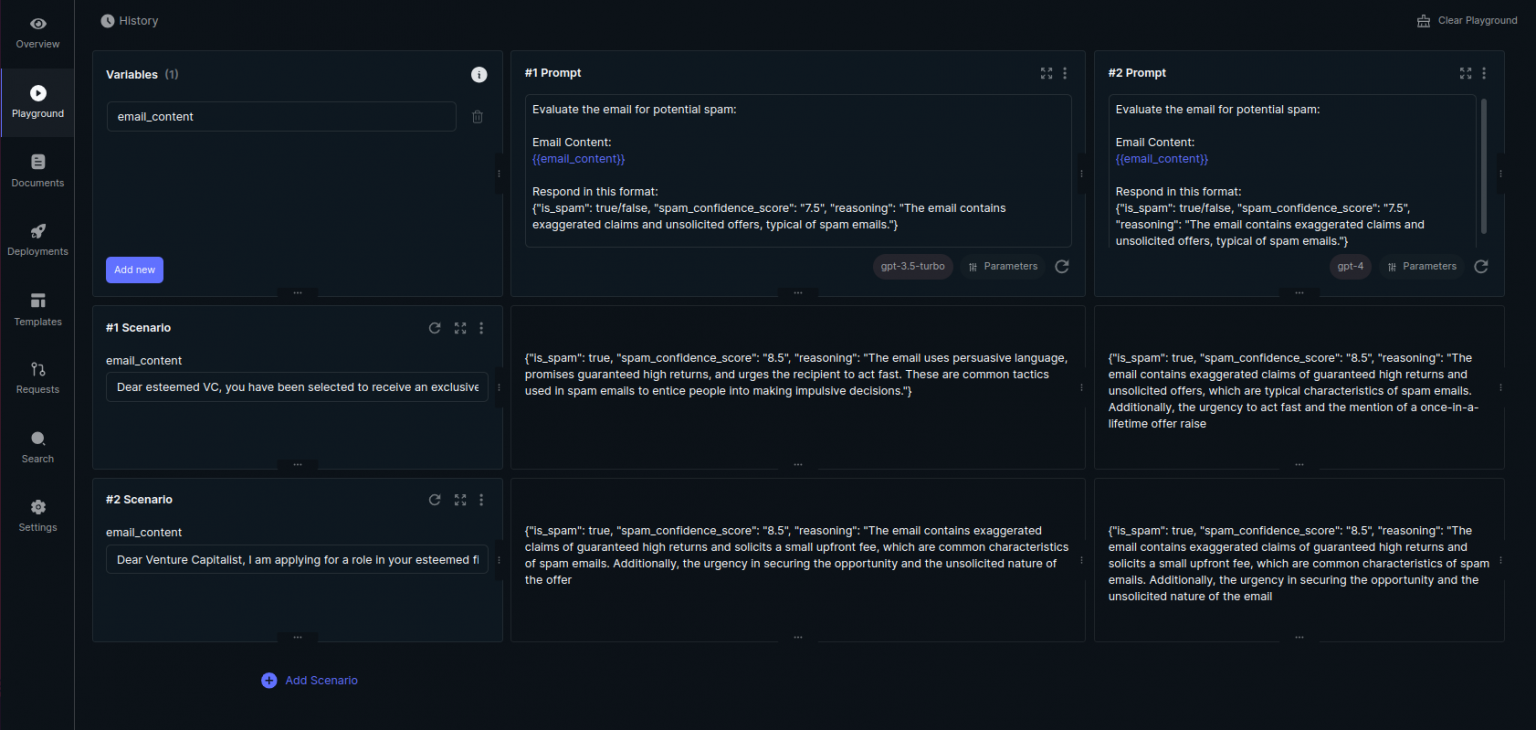 Evaluate how different Large Language Models(LLMs) React to Your Prompts | YourGPT