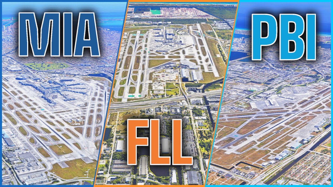 Les aéroports de Palm Beach, Fort Lauderdale et Miami reçoivent 84 ...