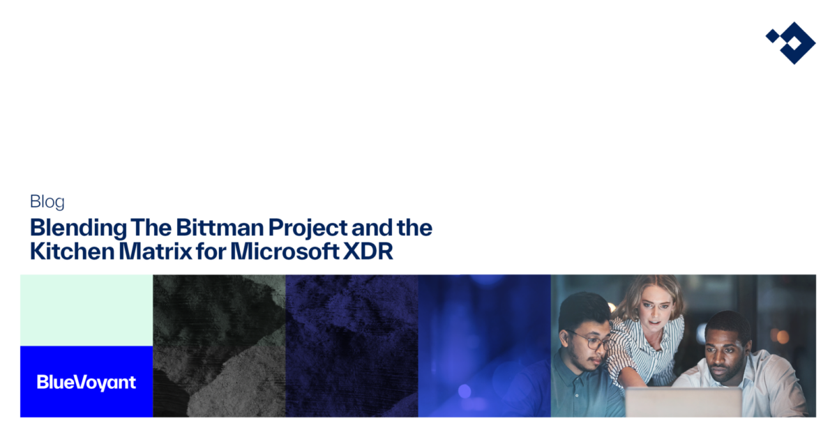 Part Three: Blending The Bittman Project and the Kitchen… | BlueVoyant