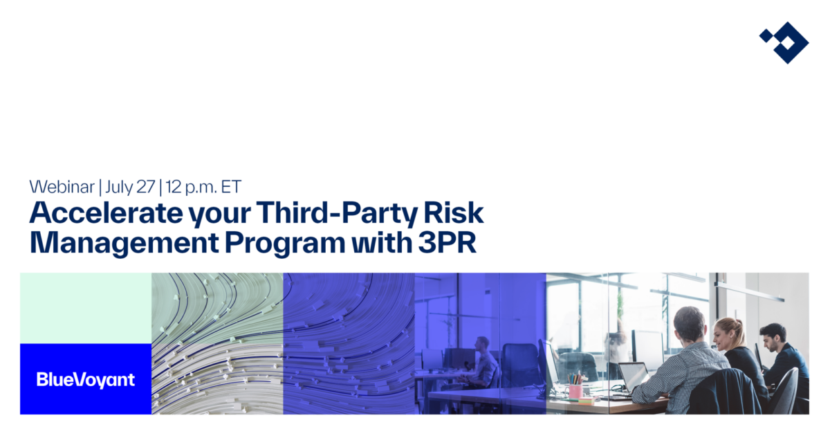 Accelerate Your Third-Party Risk Management Program
