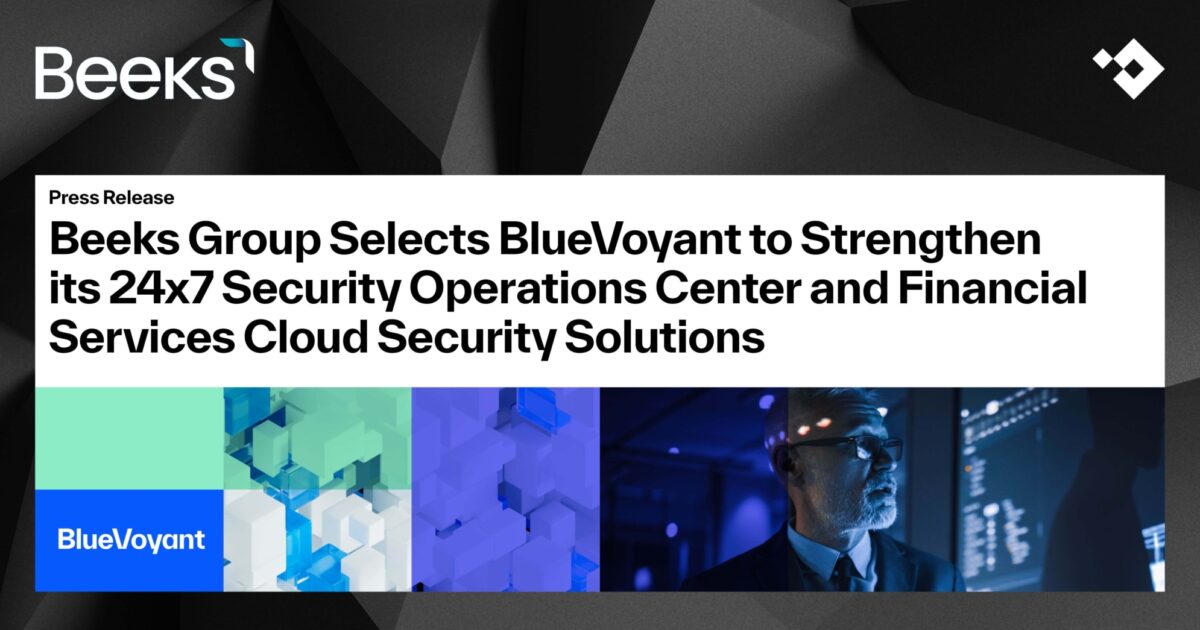 Beeks Group Selects BlueVoyant to Strengthen its 24x7 SOC | BlueVoyant Beeks Group Selects BlueVoyant to Strengthen its 24x7 SOC | BlueVoyant