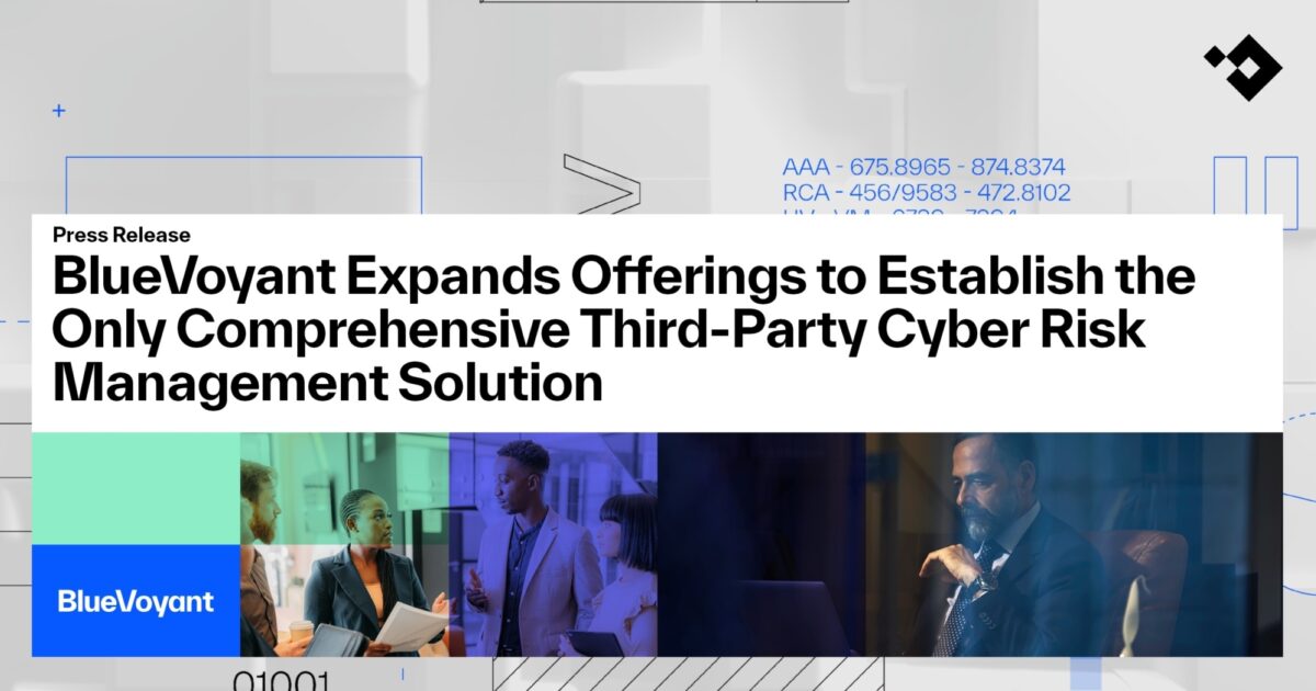 Comprehensive Third-Party Cyber Risk Management Solution | BlueVoyant