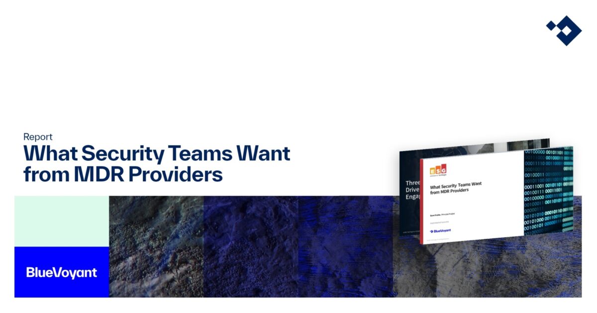 What Security Teams Want from MDR Providers