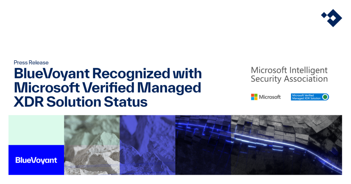 BlueVoyant Recognized with Microsoft Verified Managed… | BlueVoyant