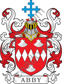 Abbey Family Crest, Coat of Arms and Name History