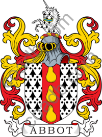 Abbot Family Crest, Coat of Arms and Name History