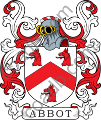 Abbot Family Crest, Coat of Arms and Name History