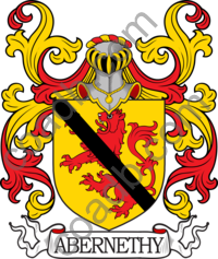 Abernethy Family Crest, Coat of Arms and Name History