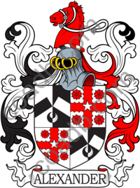 Alexander Family Crest, Coat of Arms and Name History