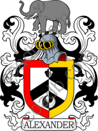 Alexander Family Crest, Coat of Arms and Name History