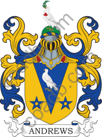 Andrews Family Crest, Coat of Arms and Name History