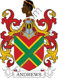 Andrews Family Crest, Coat of Arms and Name History