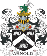 Arnold Family Crest, Coat of Arms and Name History