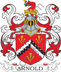 Arnold Family Crest, Coat of Arms and Name History