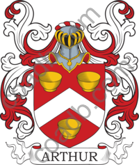 Arthur Family Crest, Coat of Arms and Name History
