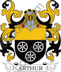 Arthur Family Crest, Coat of Arms and Name History