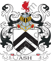 Ash Family Crest, Coat of Arms and Name History