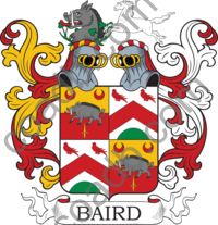 Baird Family Crest, Coat of Arms and Name History