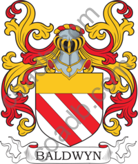 Baldwin Family Crest, Coat of Arms and Name History