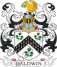 Baldwin Family Crest, Coat of Arms and Name History