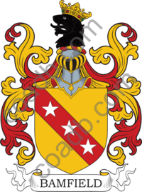 Bamfield Family Crest, Coat of Arms and Name History