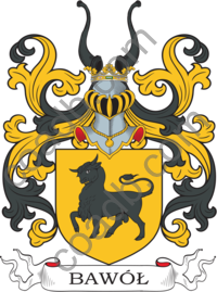 Bawol Family Crest, Coat of Arms and Name History
