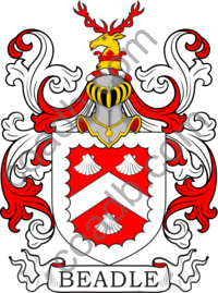 Beadle Family Crest, Coat of Arms and Name History
