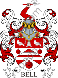 Bell Family Crest, Coat of Arms and Name History