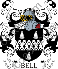 Bell Family Crest, Coat of Arms and Name History