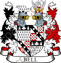 Bell Family Crest, Coat of Arms and Name History