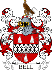 Bell Family Crest, Coat of Arms and Name History