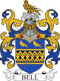 Bell Family Crest, Coat of Arms and Name History