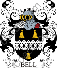 Bell Family Crest, Coat of Arms and Name History