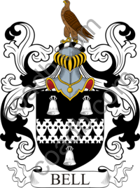 Bell Family Crest, Coat of Arms and Name History