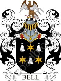 Bell Family Crest, Coat of Arms and Name History