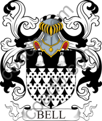 Bell Family Crest, Coat of Arms and Name History