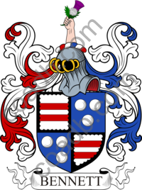 Bennett Family Crest, Coat of Arms and Name History
