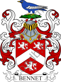 Bennett Family Crest, Coat of Arms and Name History