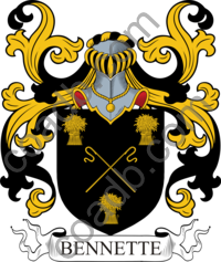 Bennett Family Crest, Coat of Arms and Name History