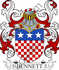 Bennett Family Crest, Coat of Arms and Name History