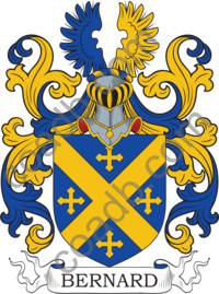 Bernard Family Crest, Coat of Arms and Name History