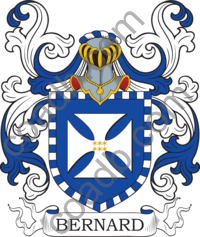 Bernard Family Crest, Coat of Arms and Name History