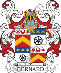 Bernard Family Crest, Coat of Arms and Name History
