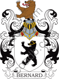 Bernard Family Crest, Coat of Arms and Name History