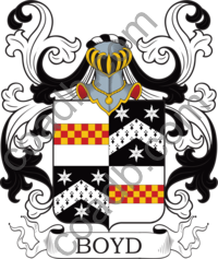 Boyd Family Crest, Coat of Arms and Name History