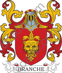 Branch Family Crest, Coat of Arms and Name History